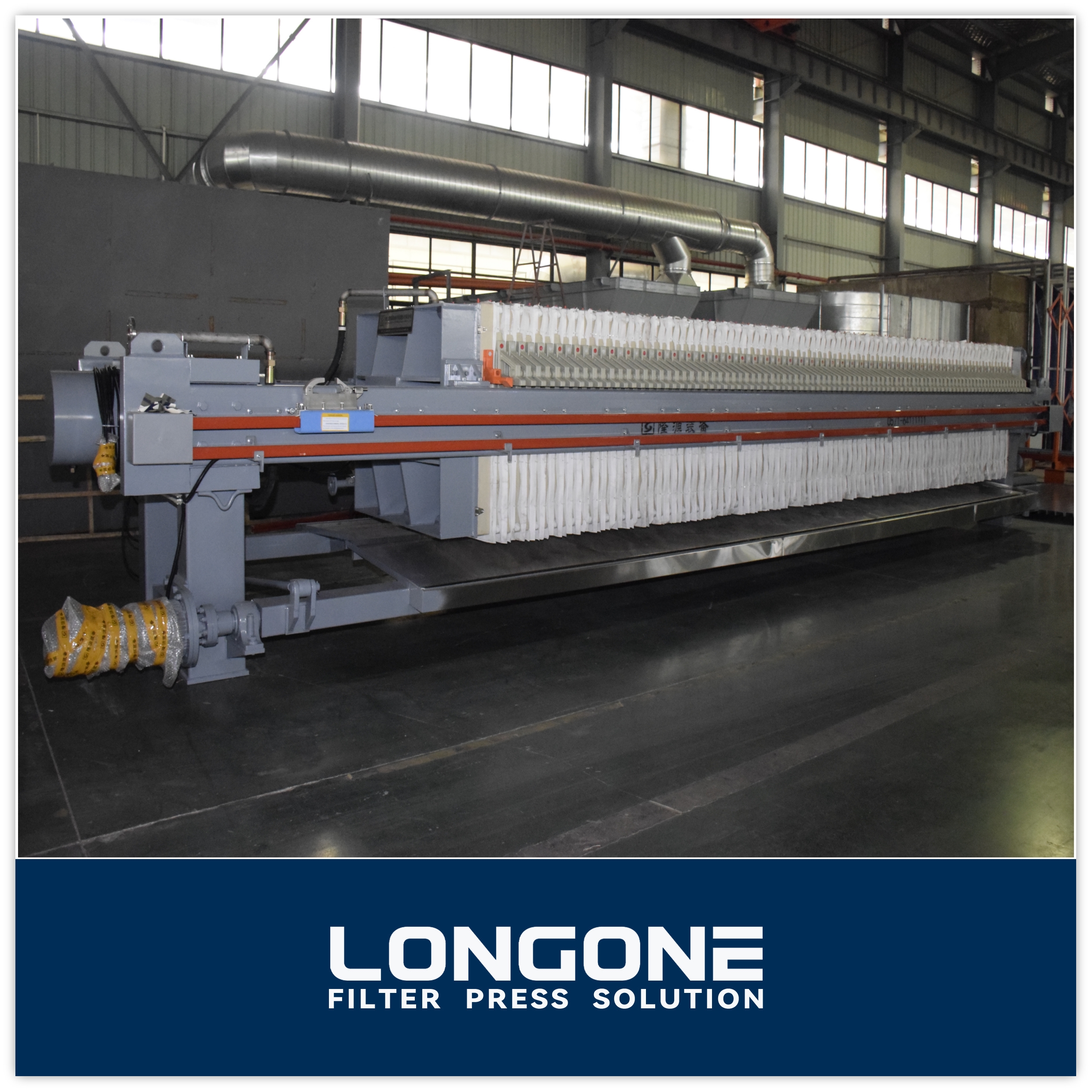 Industrial Sludge Filter Press Machine | Efficient Solid-Liquid Separation